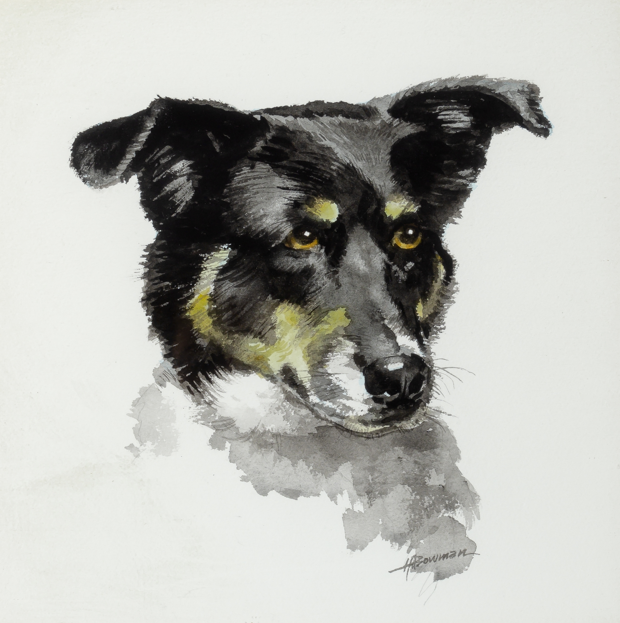 Harold A. Bowman | Portrait of Miss Mitzie | MutualArt