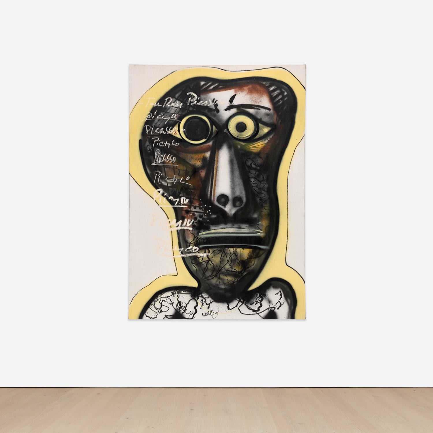 Leonard Hilton McGurr | Self-Portrait of Picasso 1969 (1984) | MutualArt