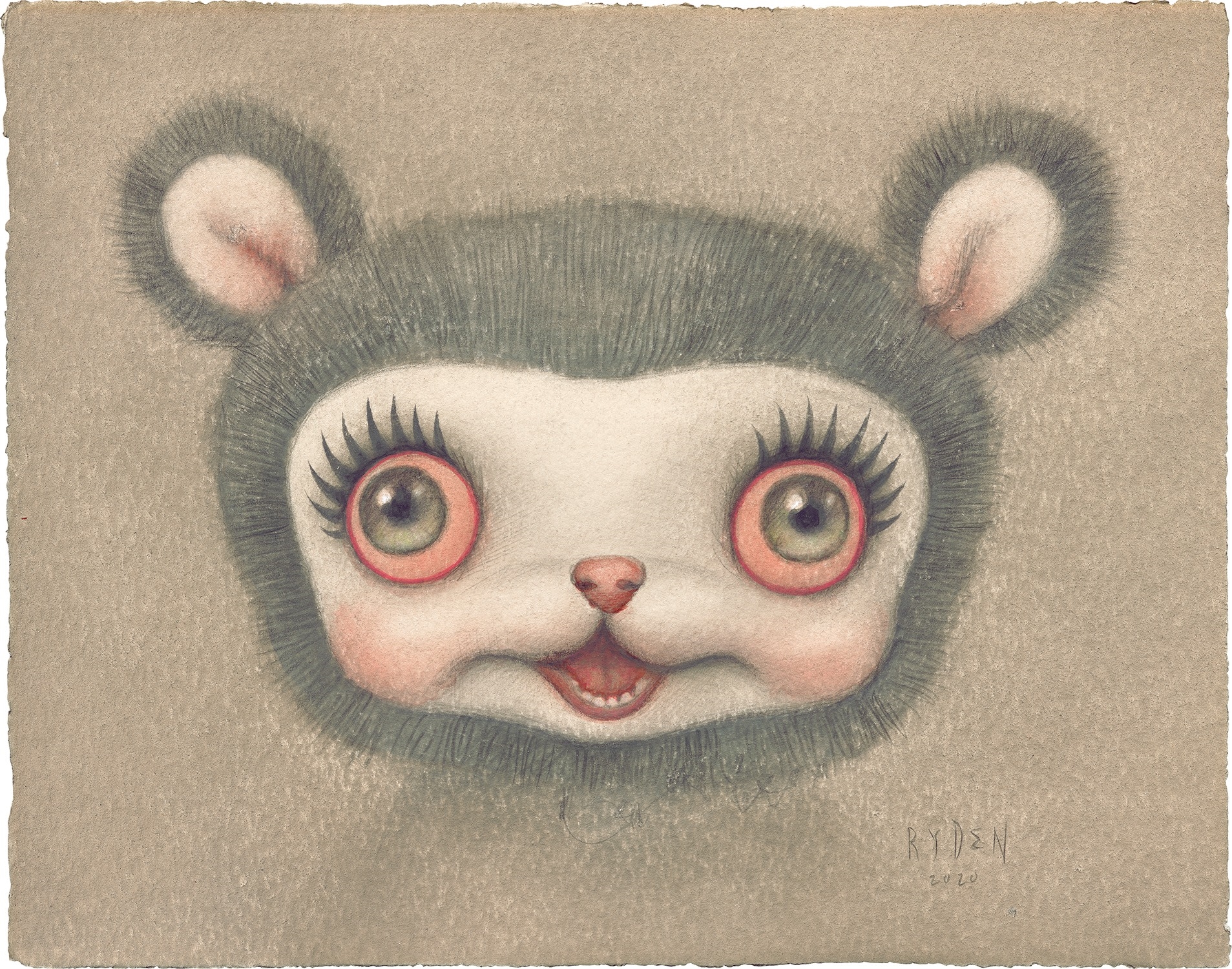Mark Ryden | Classic Yak (Drawing) (2020) | MutualArt