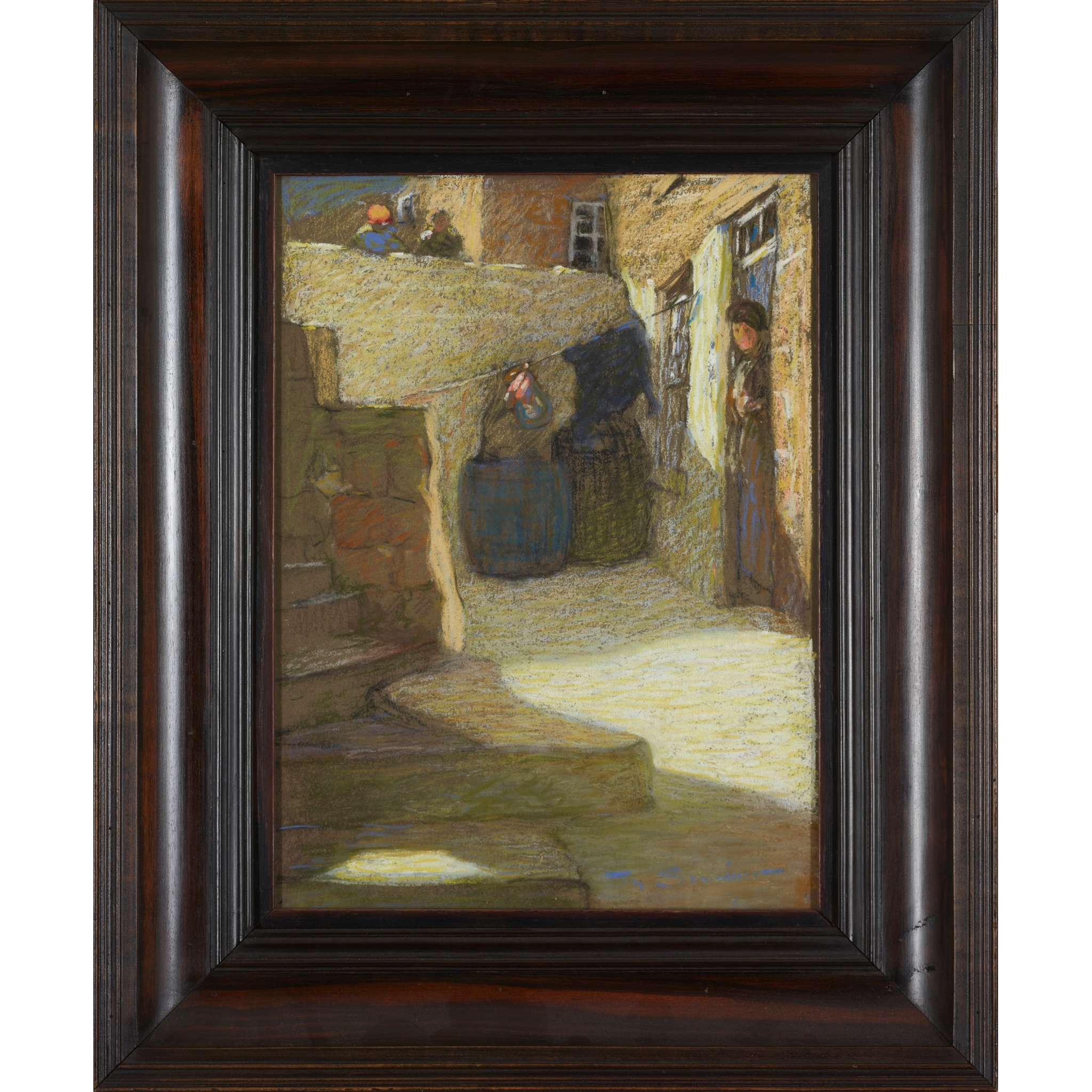 Mark Senior | COURTYARD GOSSIP | MutualArt