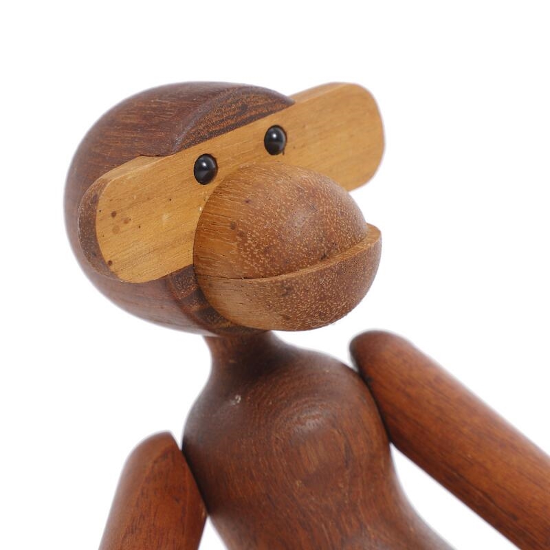 Kay Bojesen | A teak and limba wood monkey figure | MutualArt