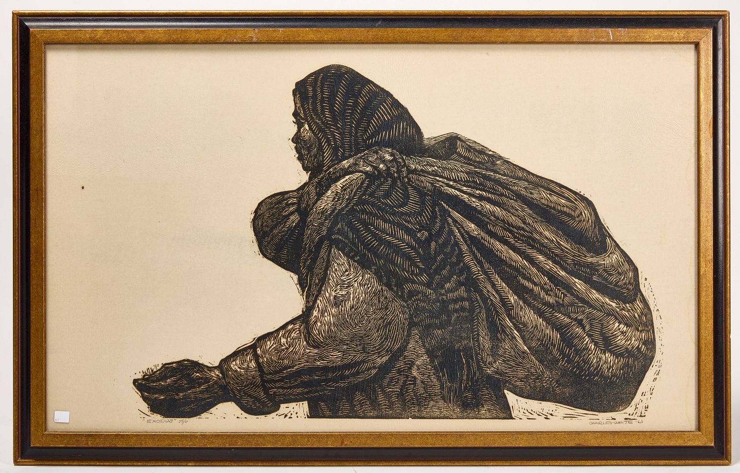 Charles White | EXODUS 25P (1961) | MutualArt