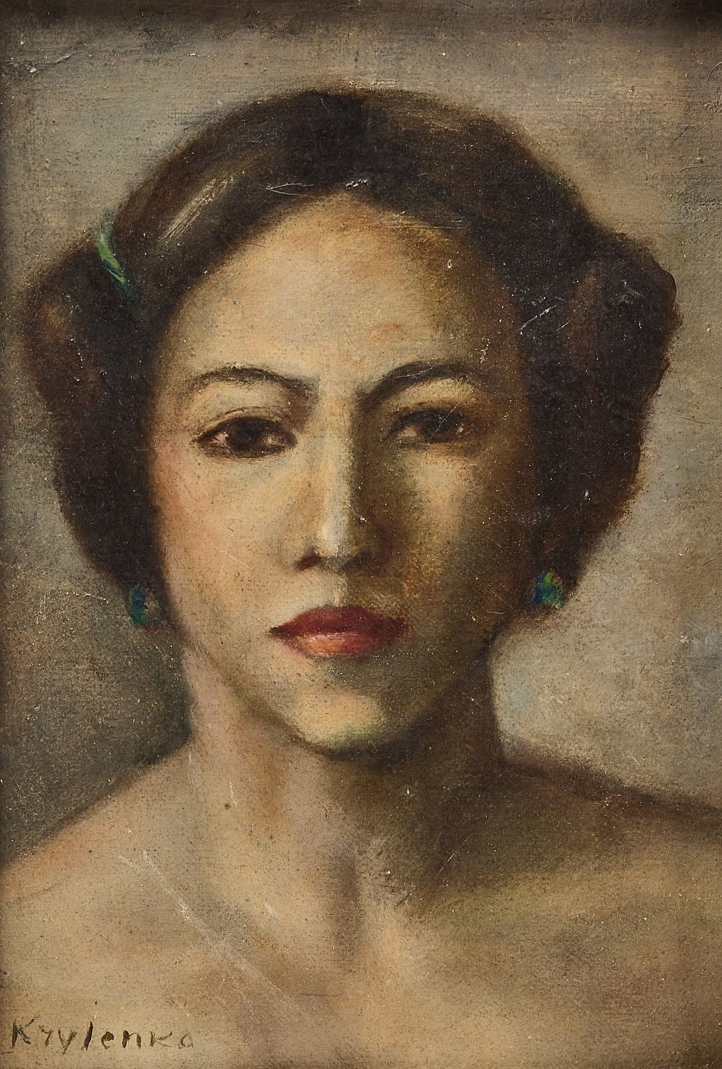 Eliena Krylenko | Portrait of a female (Circa 1930) | MutualArt