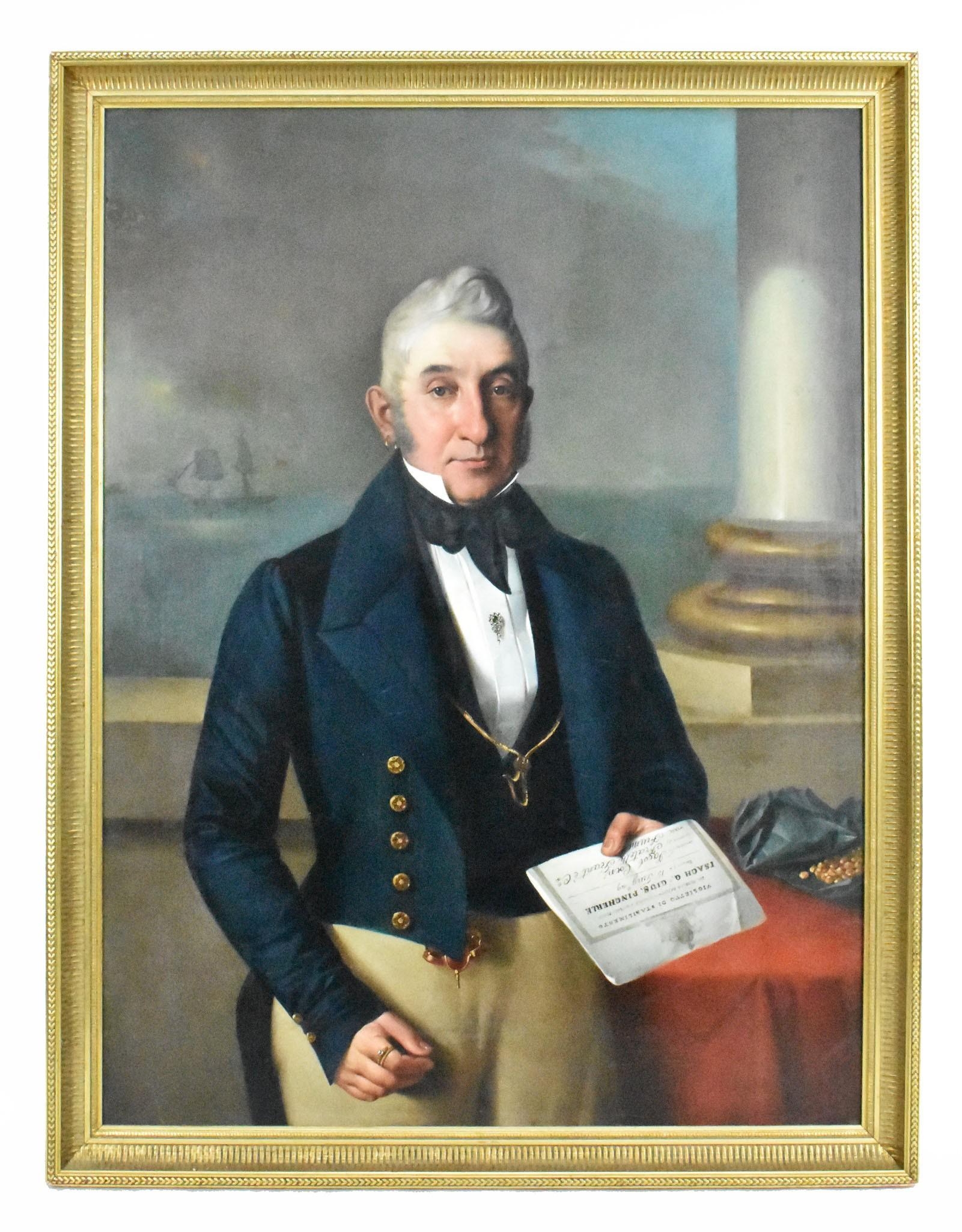 Italian School, 18th Century | Portrait of a Ship Merchant | MutualArt