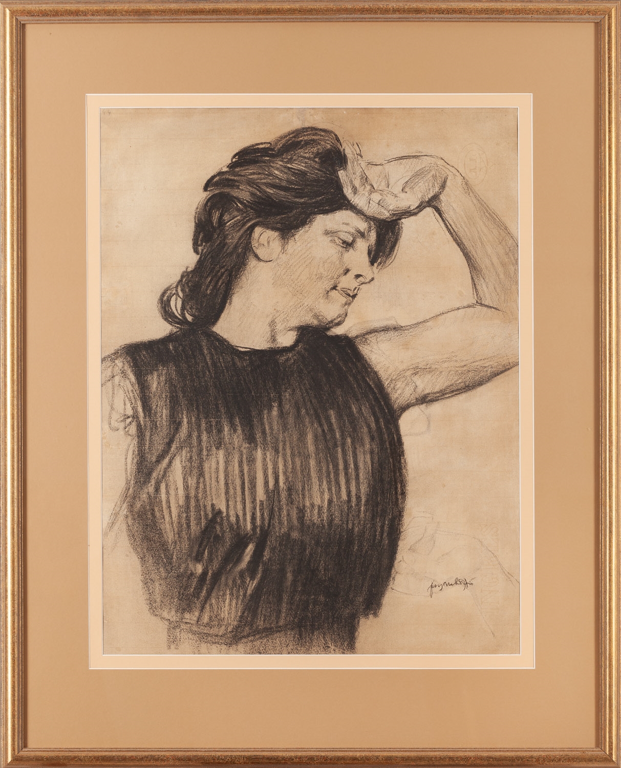 Jozef Mehoffer | A study of the figure of Archangel Michael - the Angel ...