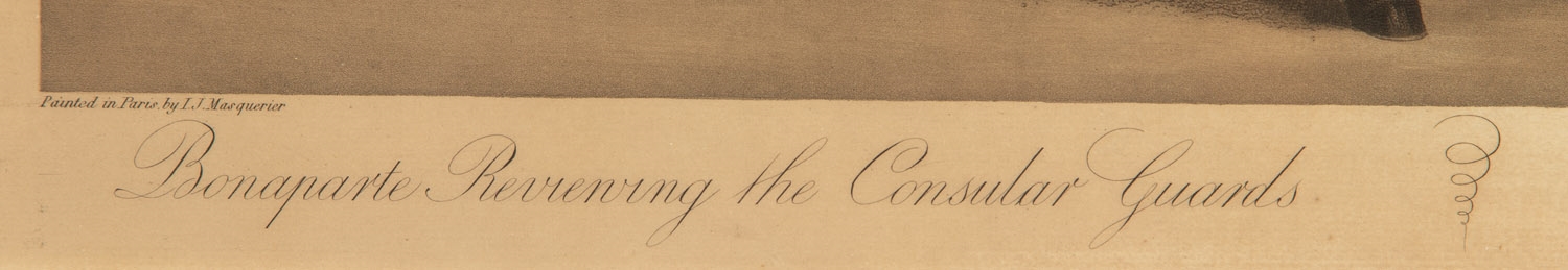 Charles Turner | Bonaparte Reviewing the Consular Guards (1802) | MutualArt