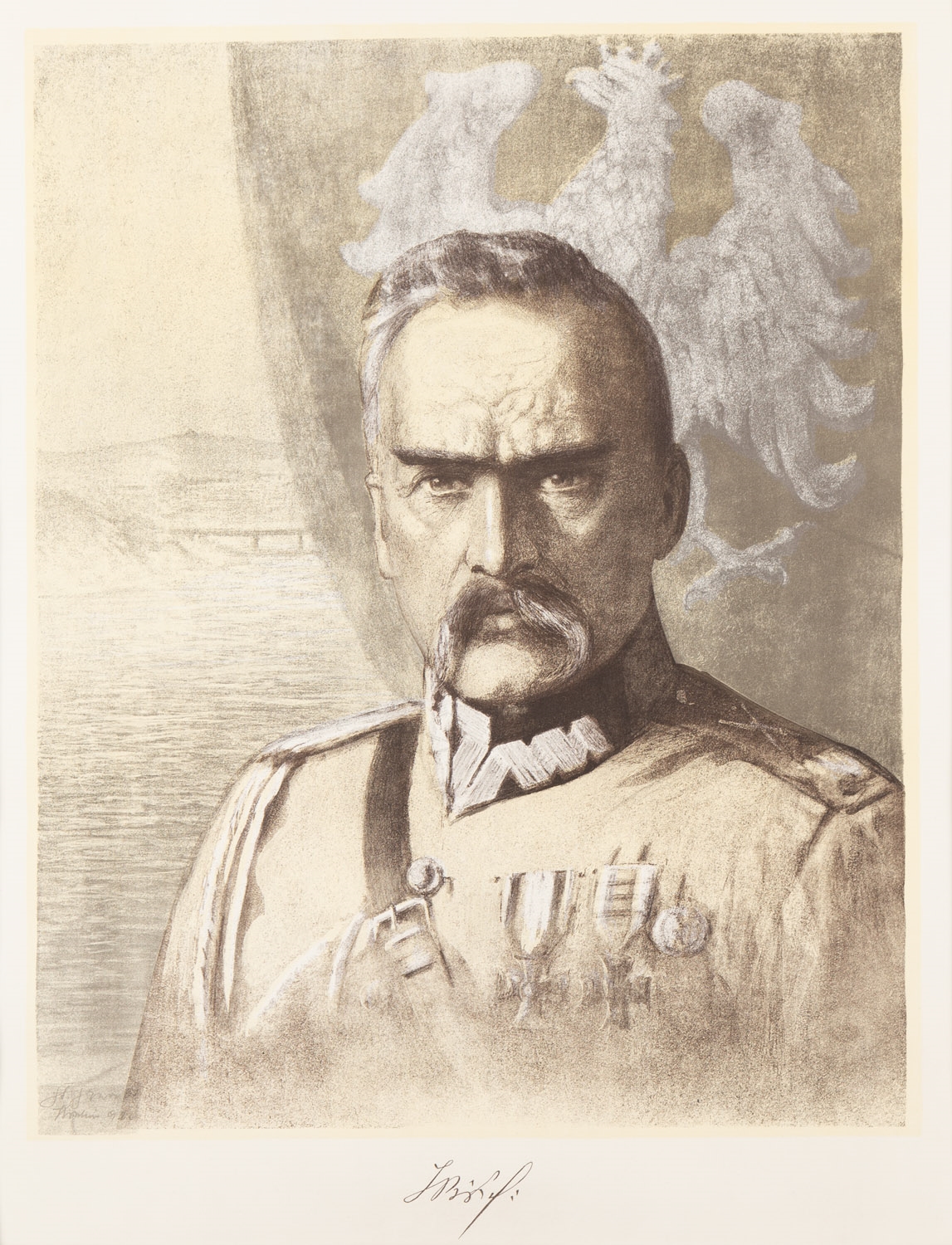 Stanisław Szwarc | Marshal Jozef Pilsudski (1926) | MutualArt