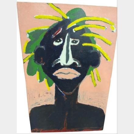 George Mingo | Portrait of the Artist as a Blonde | MutualArt