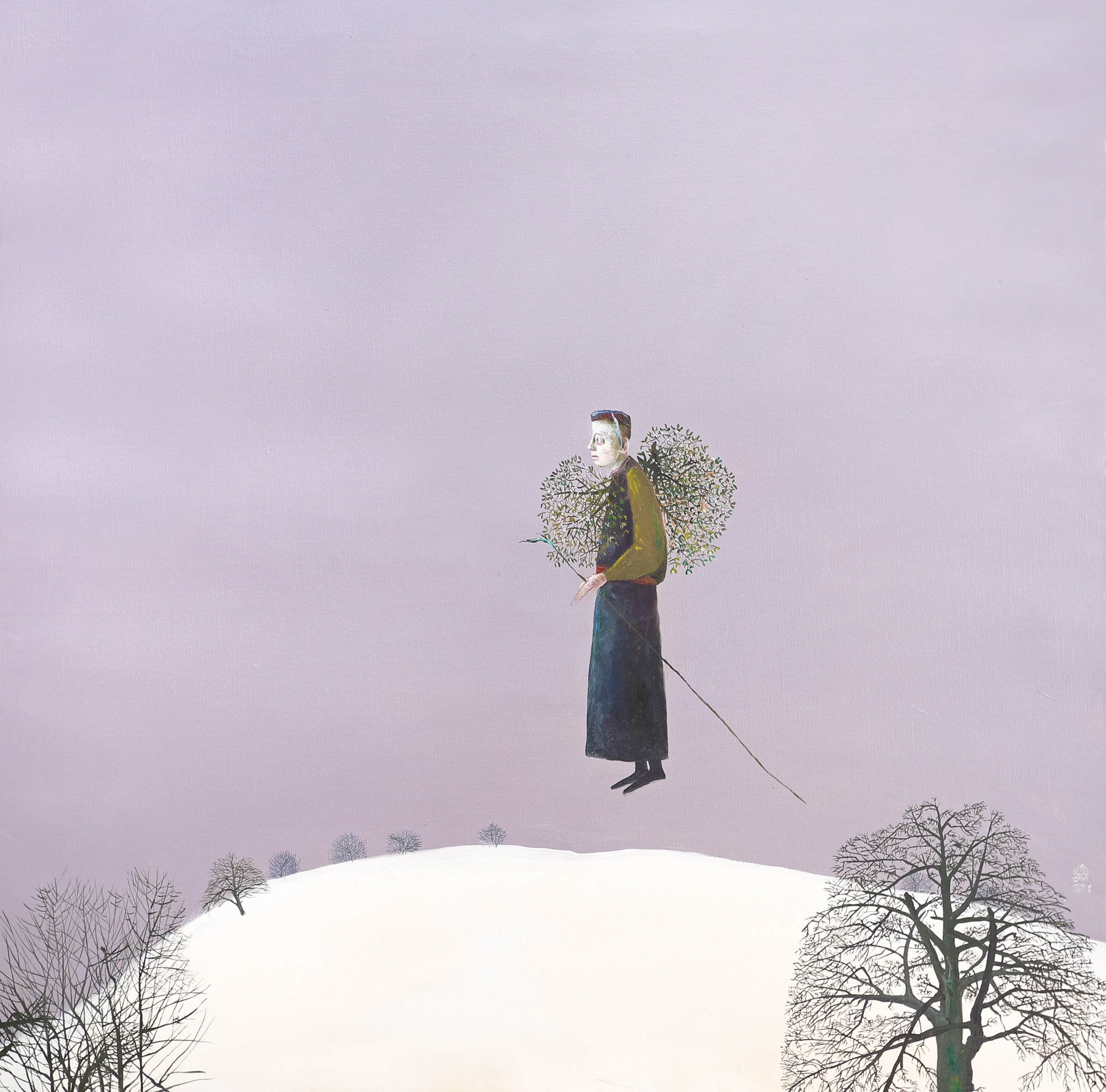 Stefan Caltia | Purtătorul de vâsc | MutualArt