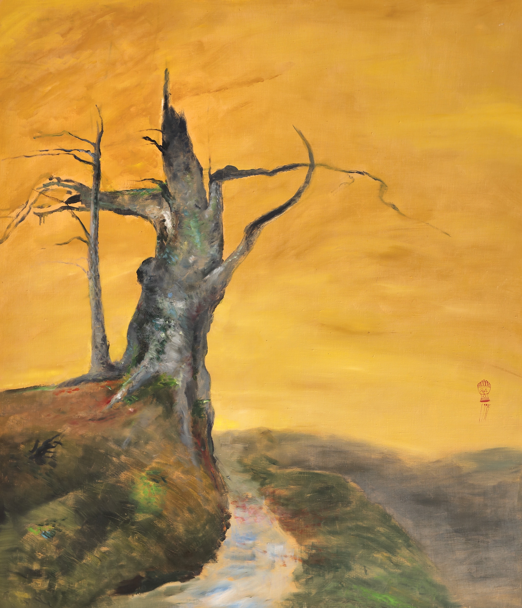 Stefan Caltia | Cer galben | MutualArt