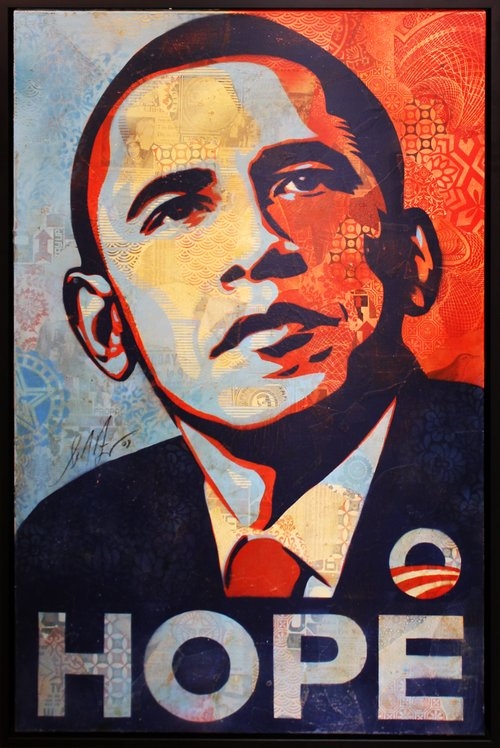 Shepard Fairey | HOPE (2008) | MutualArt