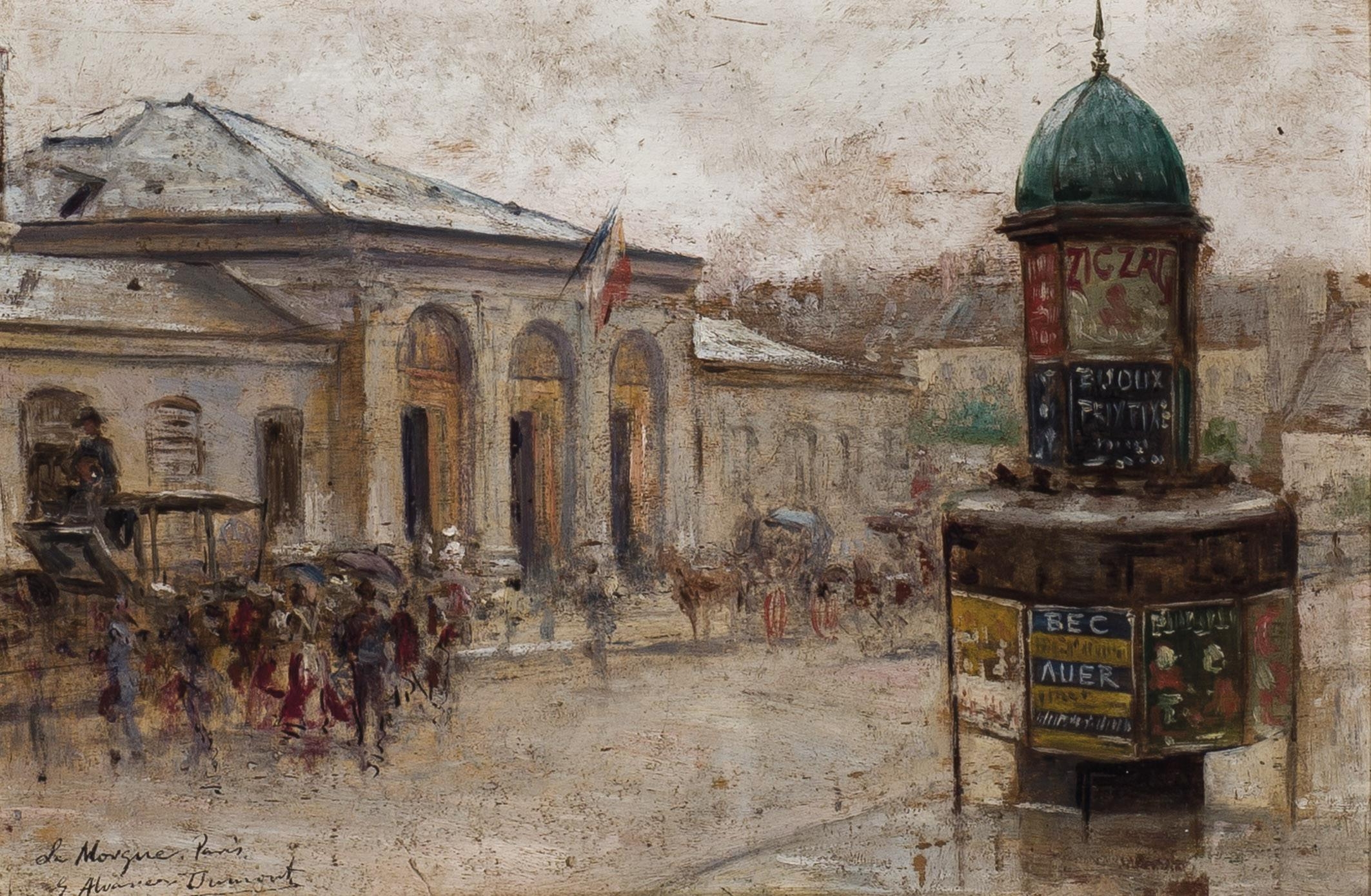 Eugenio Alvarez Dumont | The Morgue, Paris | MutualArt