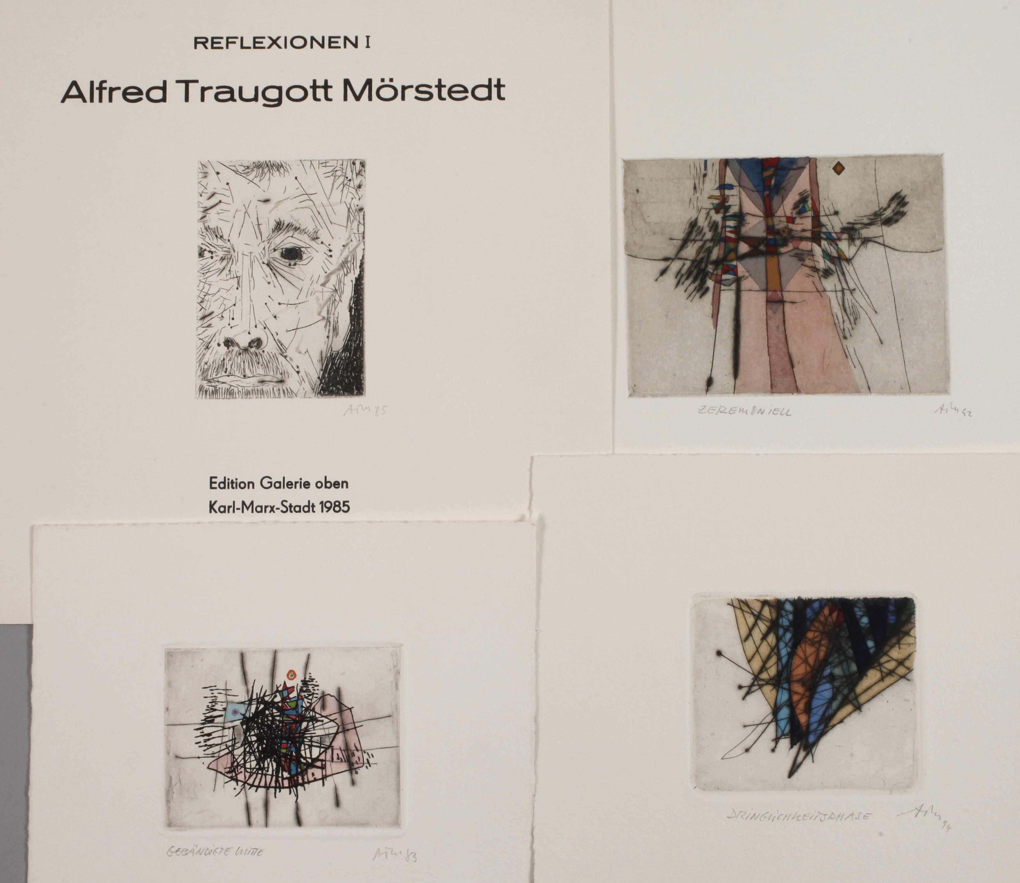 Alfred Traugott Mörstedt | Graphikkonvolut | MutualArt