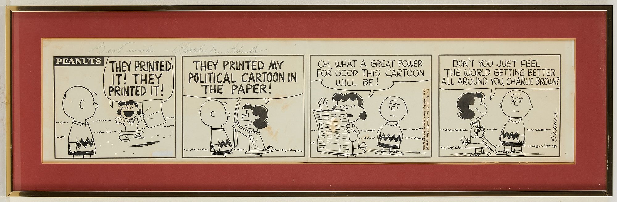 Charles Schulz | Peanuts (1960) | MutualArt