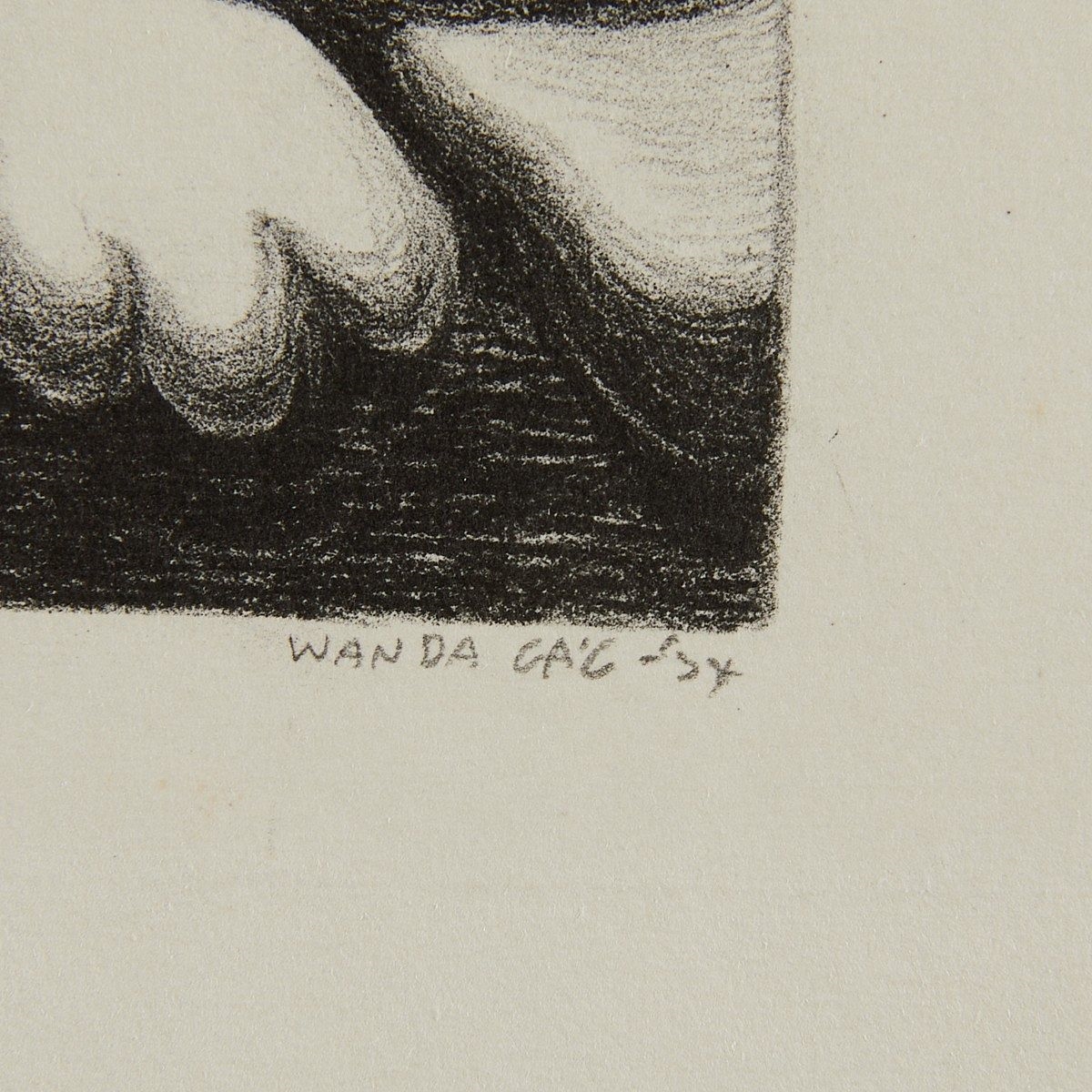 Wanda Gág | Snow Drifts 1934 (1934) | MutualArt