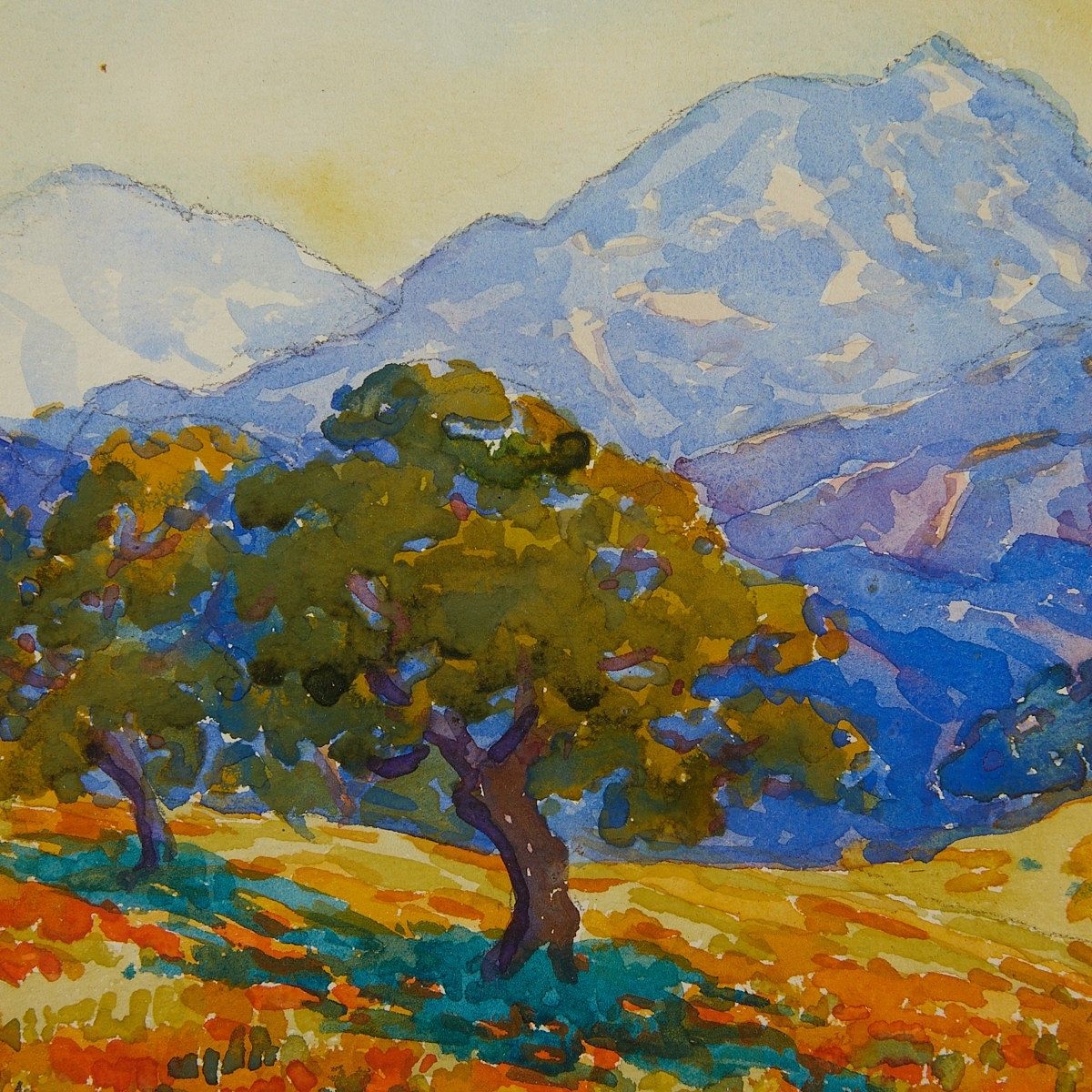 Henrietta Dunn Mears | Sierre Madre Mt's and Poppy Fields of California ...