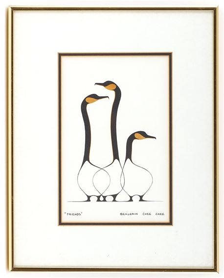 Benjamin Chee Chee | Friends | MutualArt