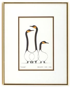 Benjamin Chee Chee | Friends (1974) | MutualArt