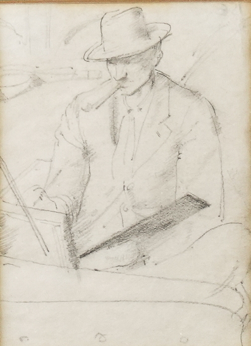 Winifred Margaret Knights | Portrait of Arnold Mason Sk, circa (Circa ...