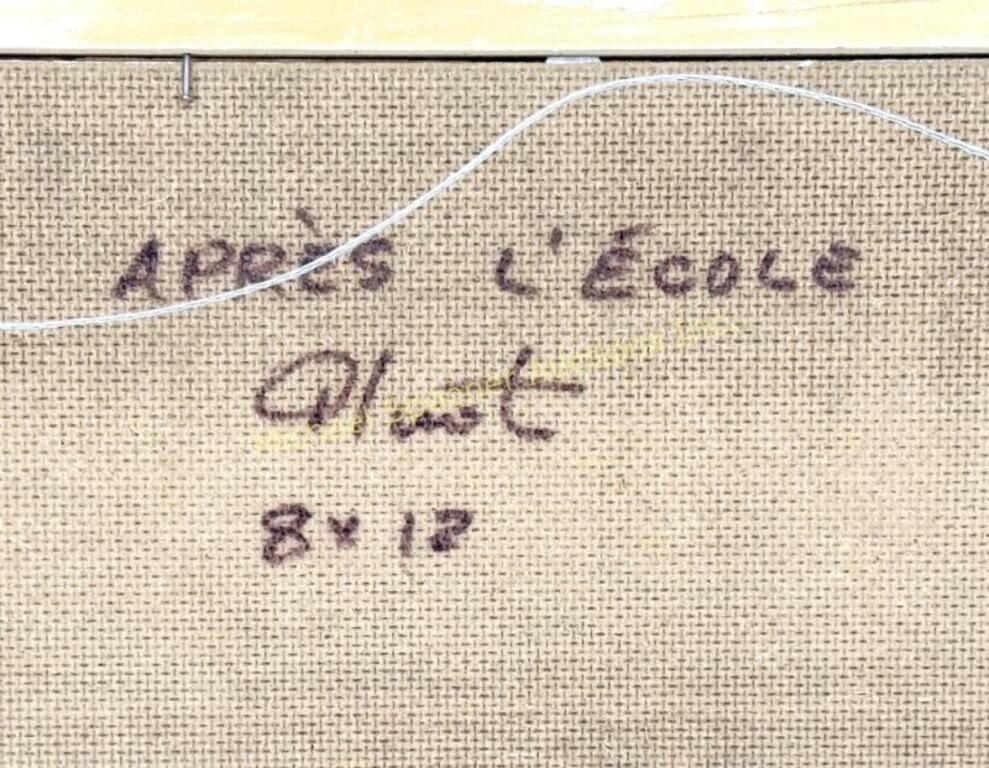 Pierre Huot | TITLED - APRES L'ECOLE | MutualArt