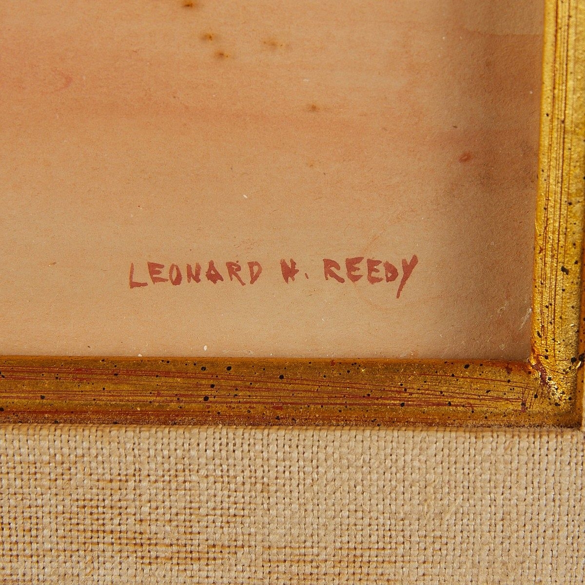 Leonard Howard Reedy | A cowboy on a horse gazing at the horizon ...