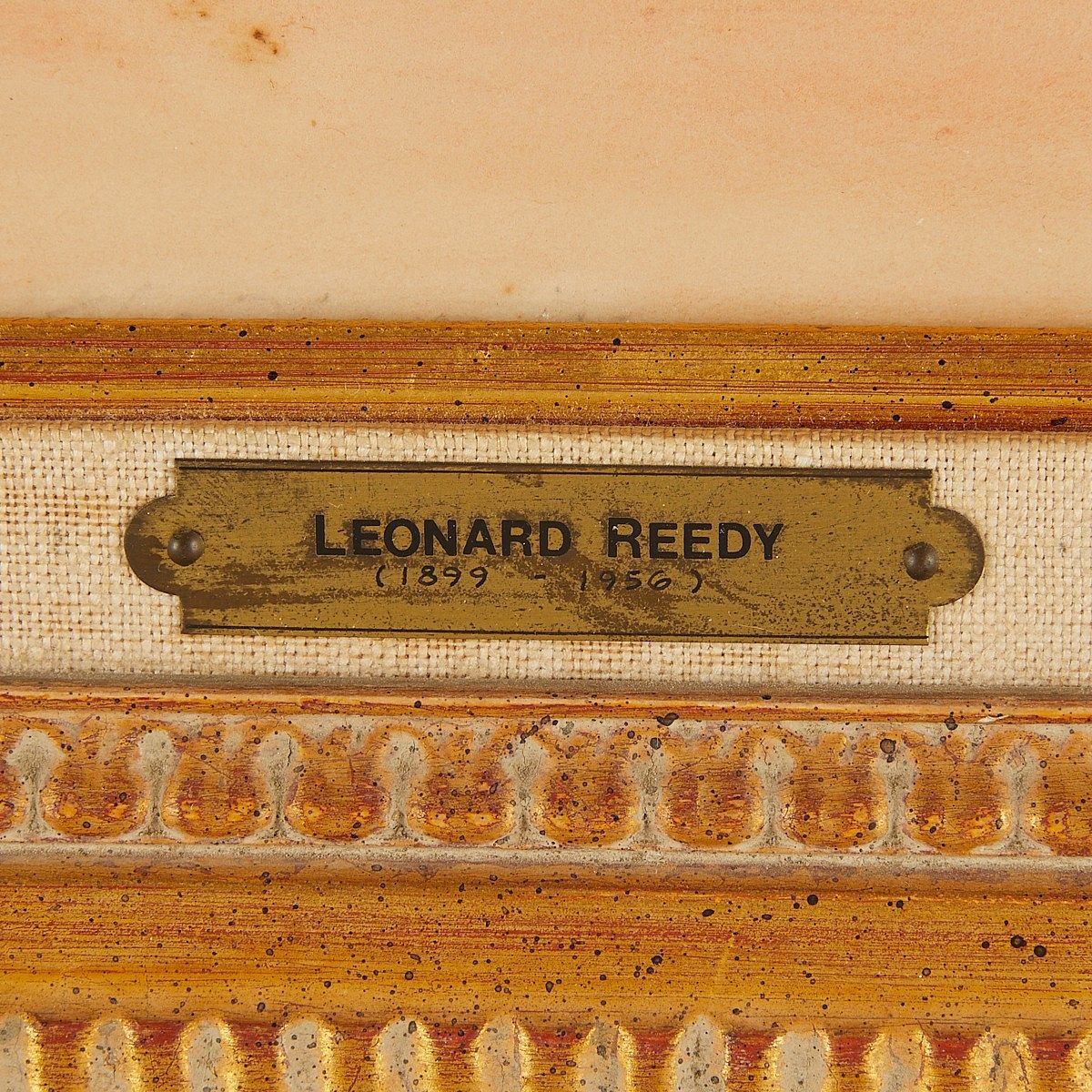 Leonard Howard Reedy | A cowboy on a horse gazing at the horizon ...