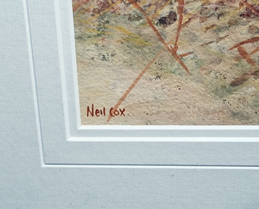 Neil Cox | Partridge beside gorse | MutualArt