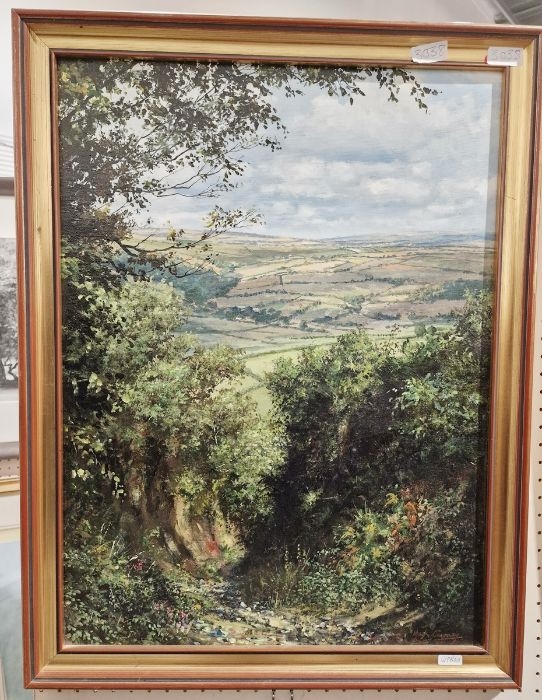 Hugh Gurney | View From Codden Hill (1989) | MutualArt