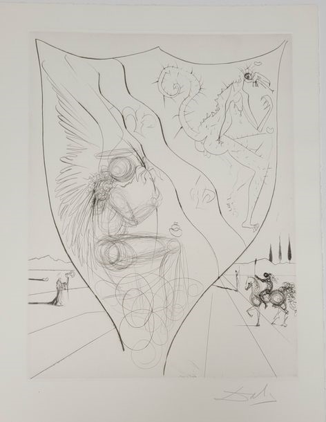 Salvador Dalí | ORIGINAL ETCHING SIGNED | MutualArt