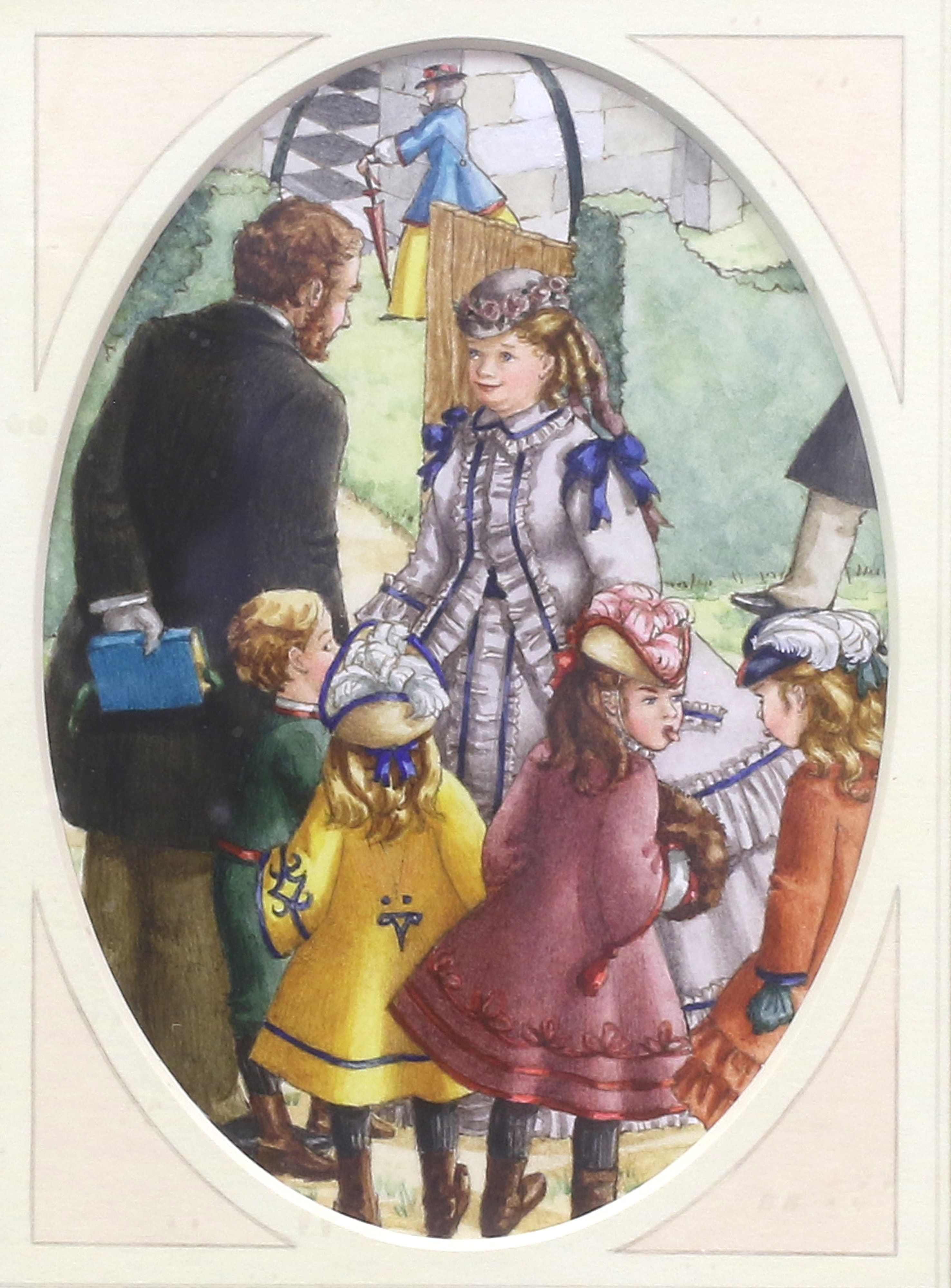 Jane Johnson | Fanny and Clara stuck out their tongues at each other ...