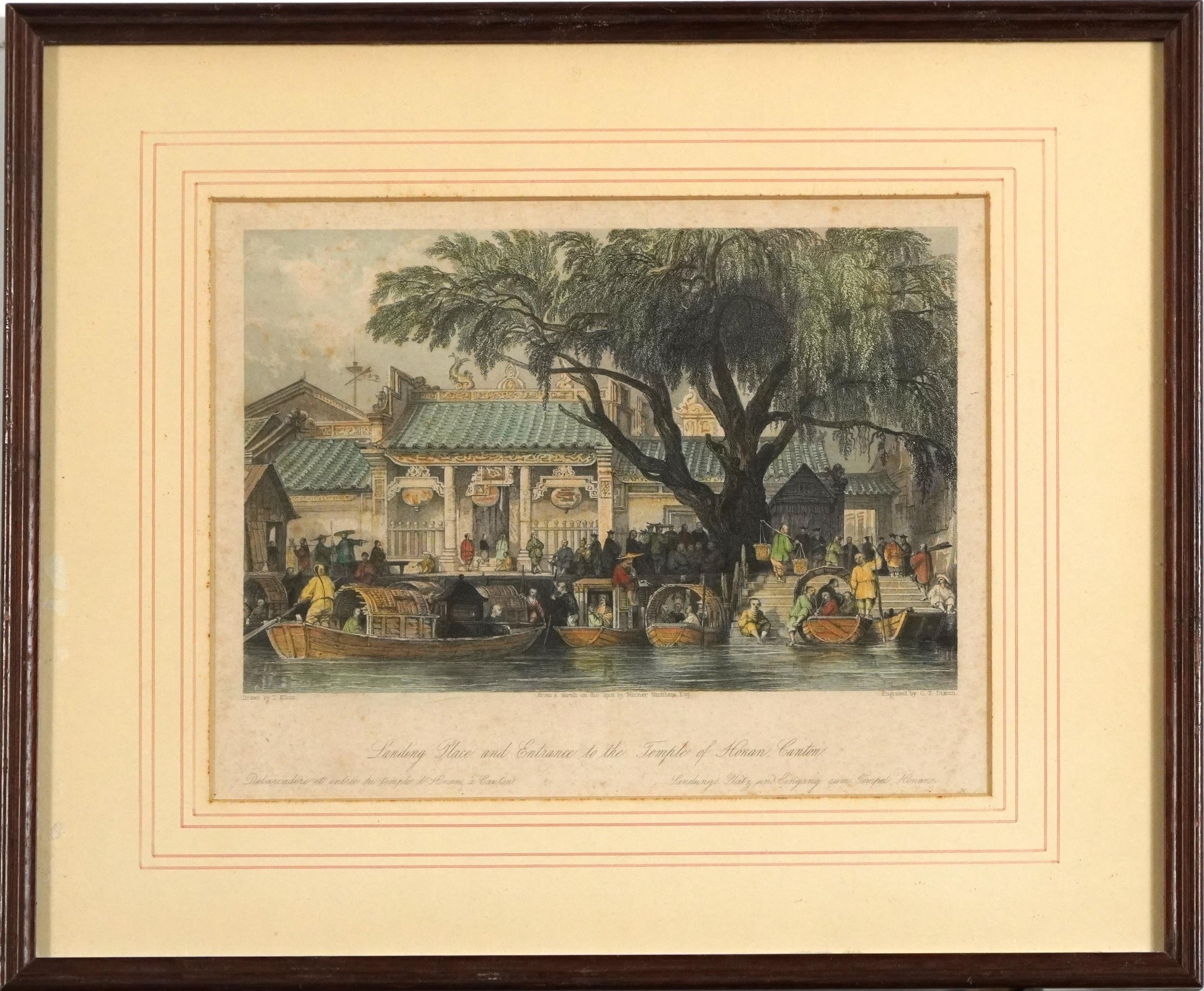 Thomas Allom | set of four 19th century Chinese landscapes including ...