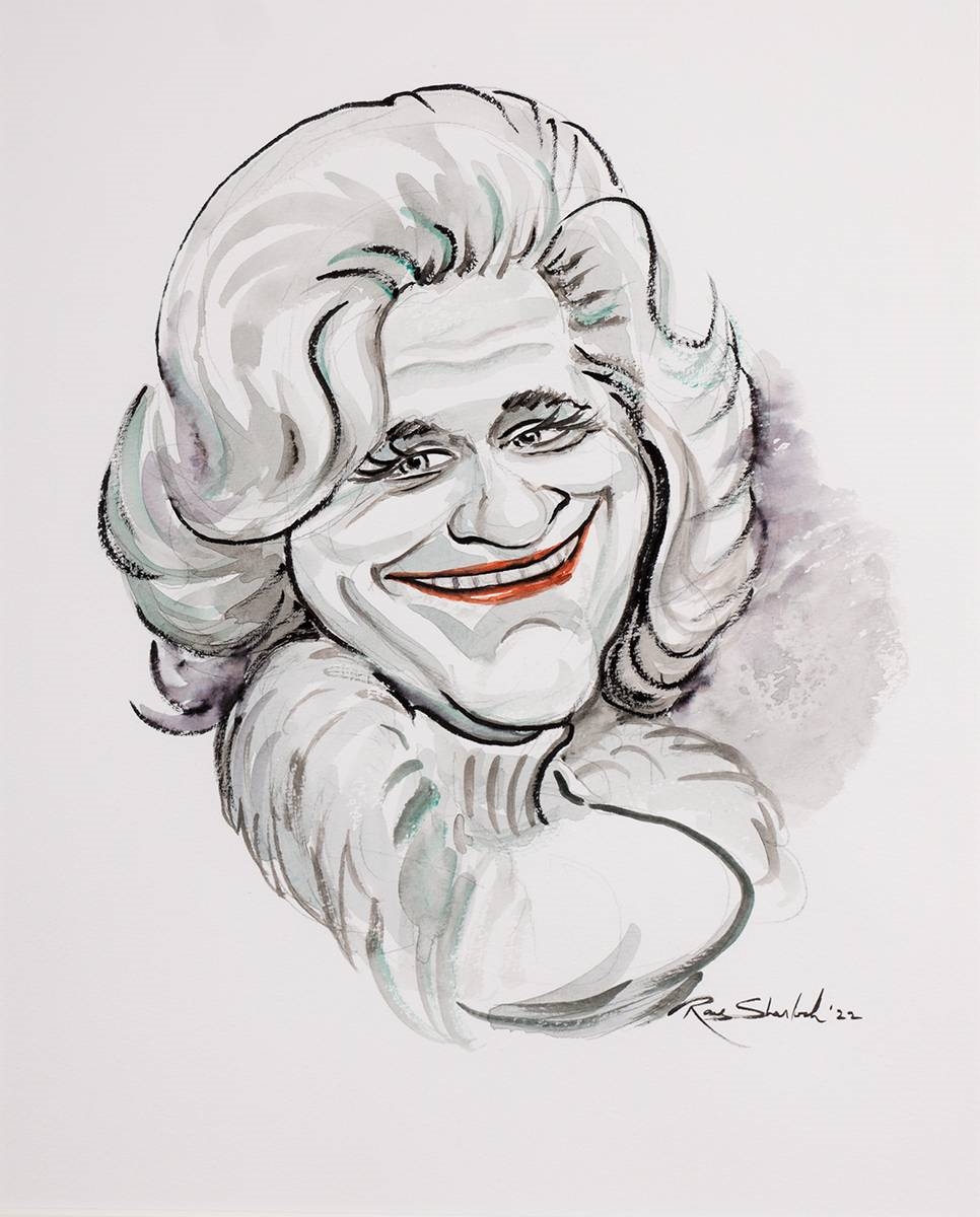 Ray Sherlock | Dick Emery caricature | MutualArt