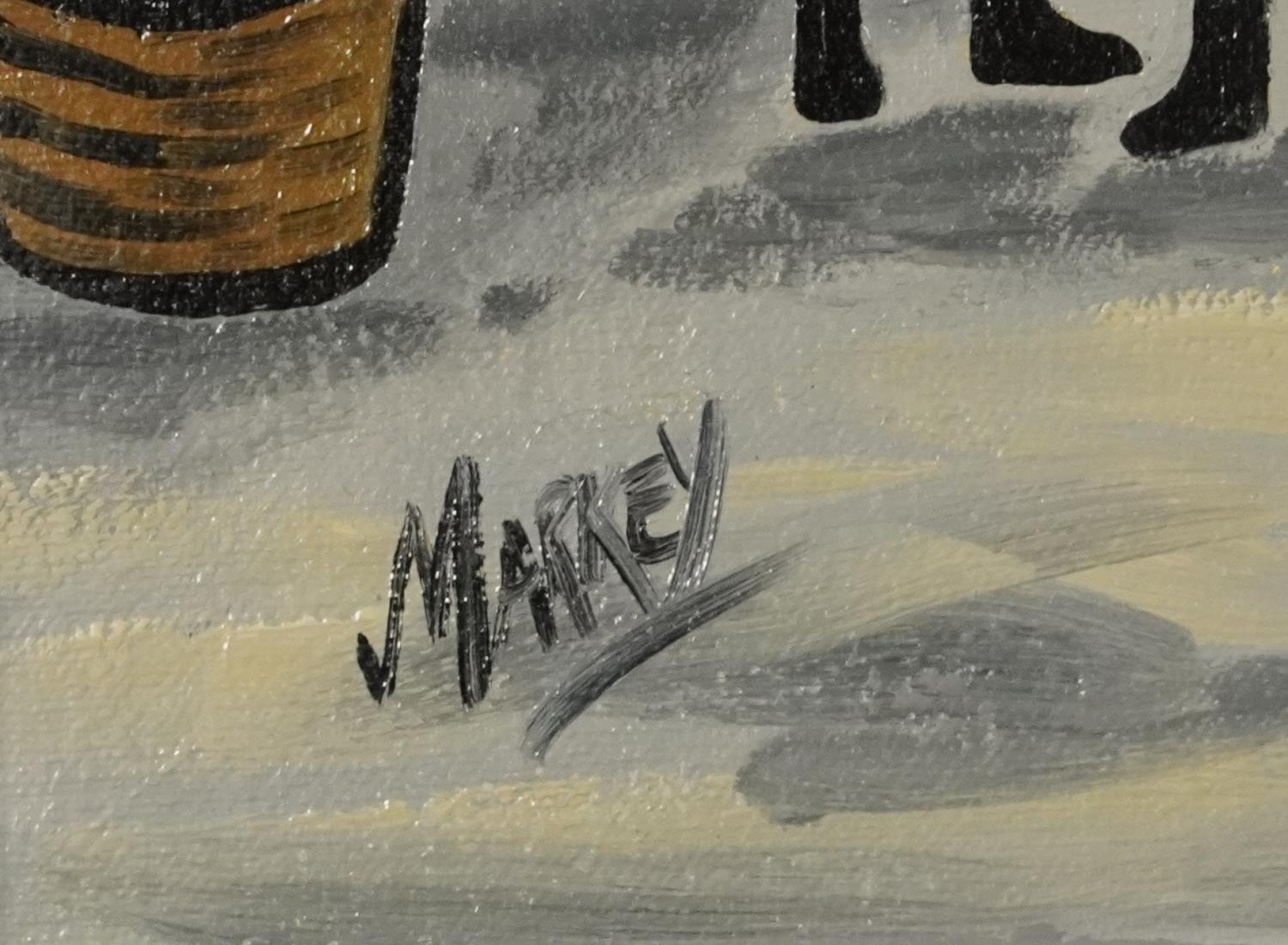 Markey Robinson | Figures before boats and water | MutualArt