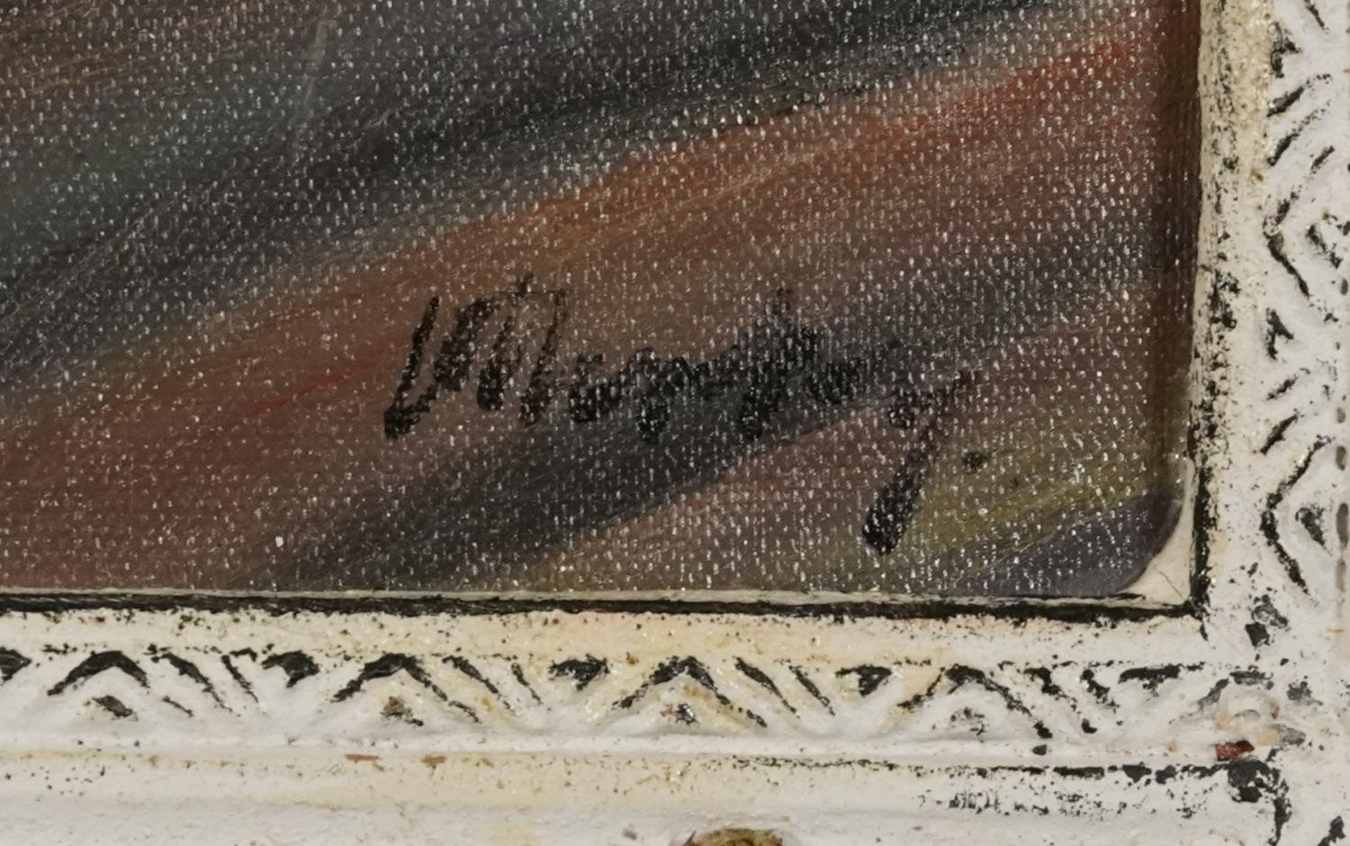 Markey Robinson | Mountainous landscape with figures before a cottage ...