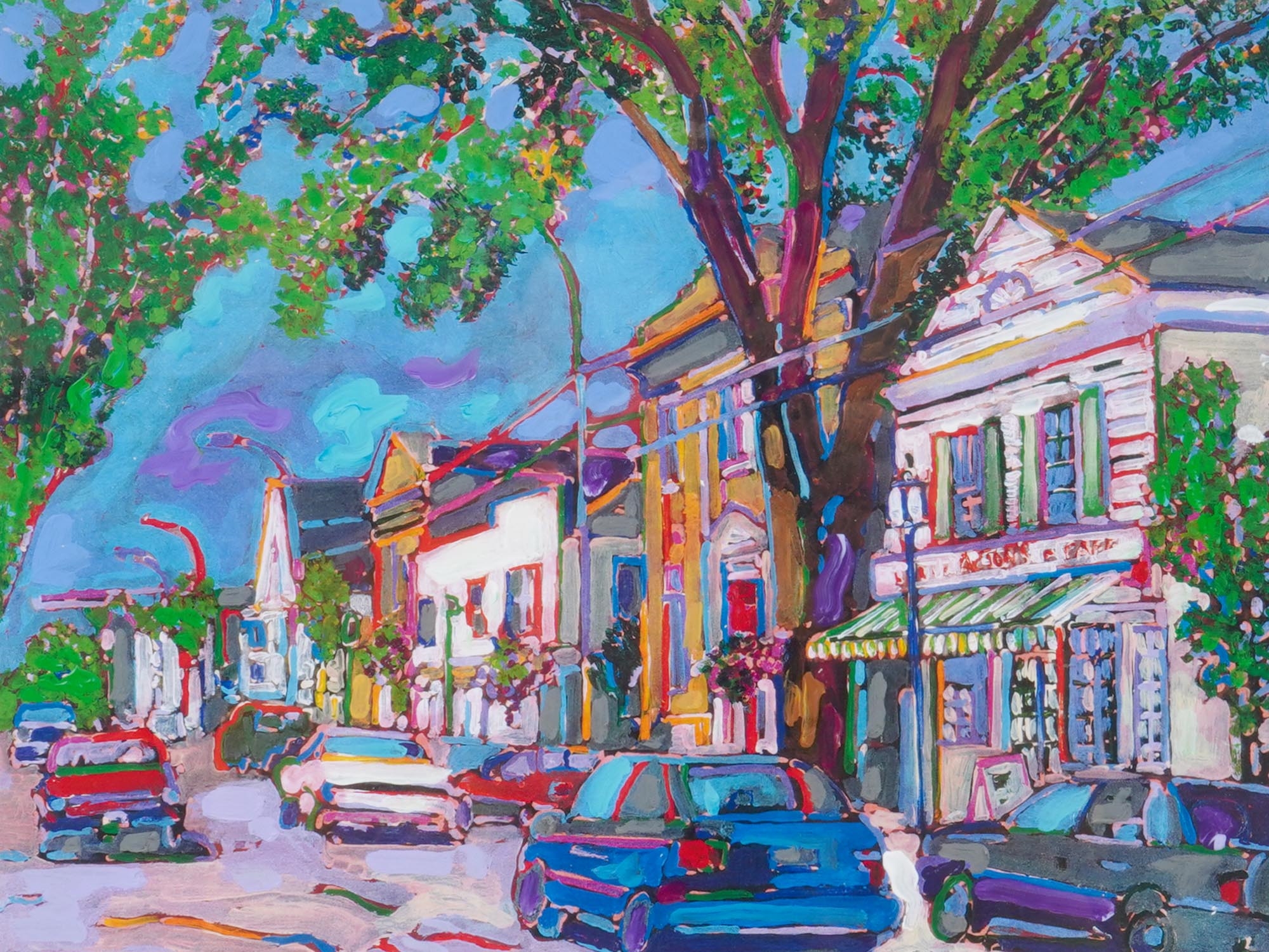 Jose Valverde-Alcade | Laser facsimile print of an original painting by ...