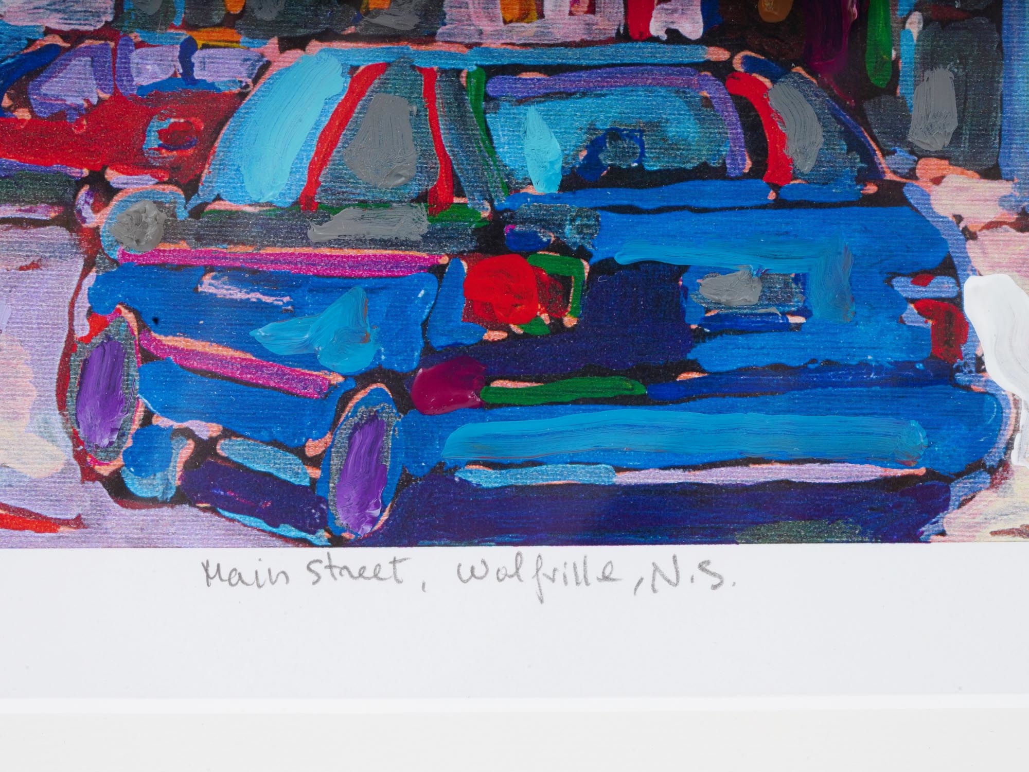 Jose Valverde-Alcade | Laser facsimile print of an original painting by ...