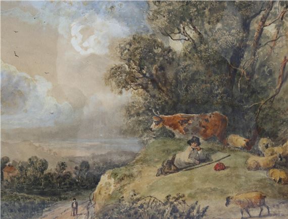 Peter La Cave | rural landscape | MutualArt