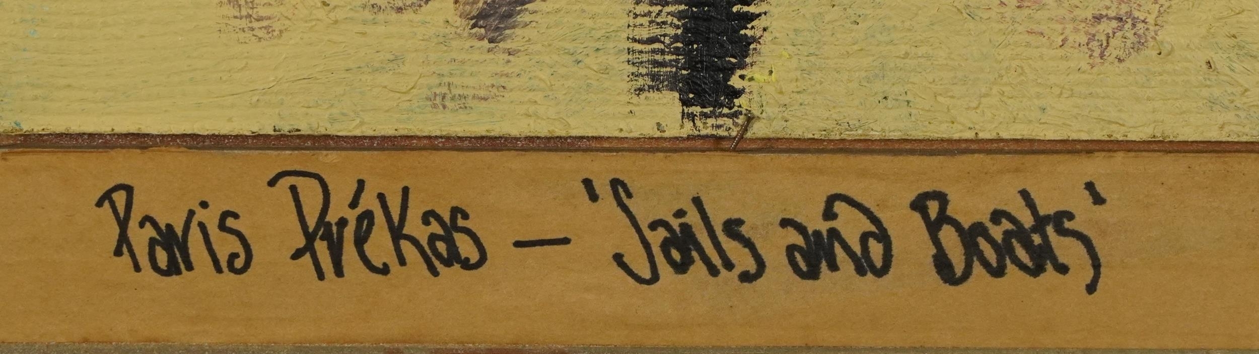 Paris Prekas | Sails and boats | MutualArt