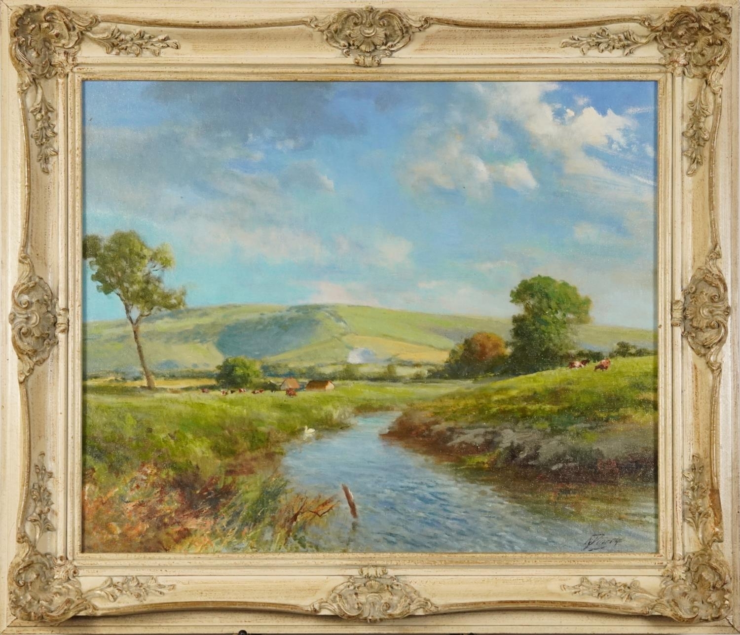 Norman Dinnage | Windover Hill and Cuckmere | MutualArt
