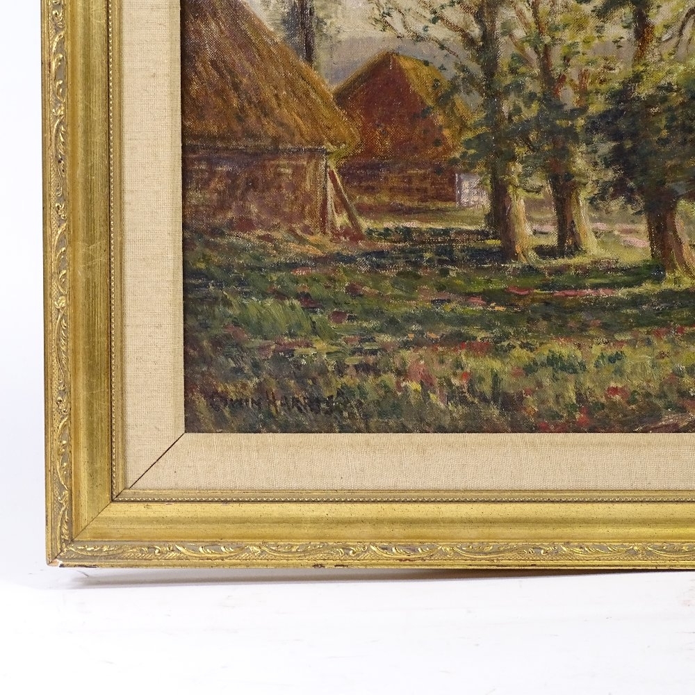 Edwin Harris | extensive farm landscape | MutualArt