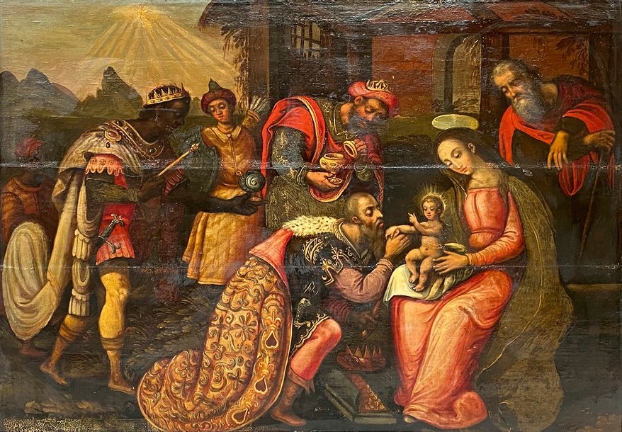 Flemish School 17th Century | The Adoration of the Magi (1600) | MutualArt