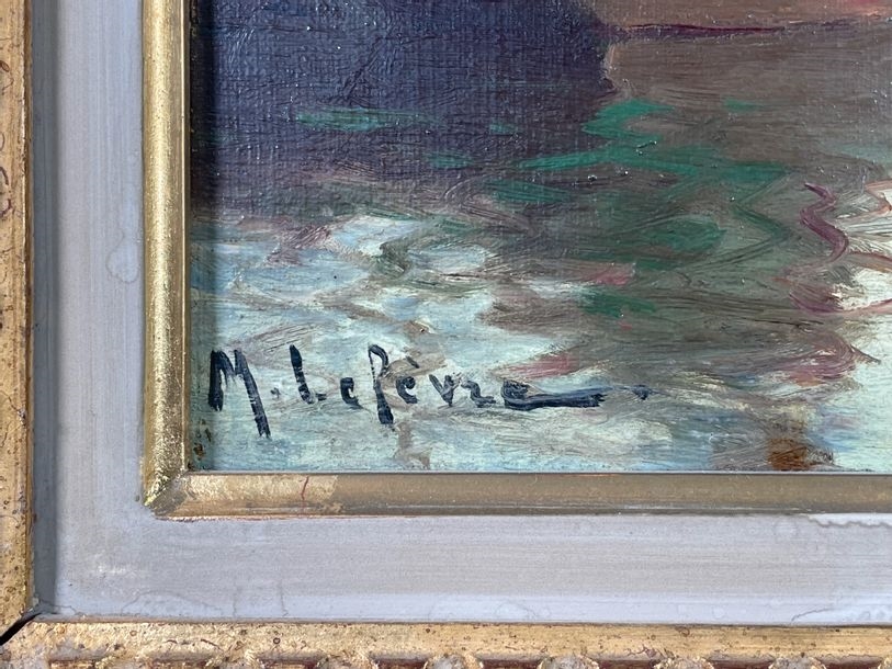 Marie Lefèvre | View of a port | MutualArt