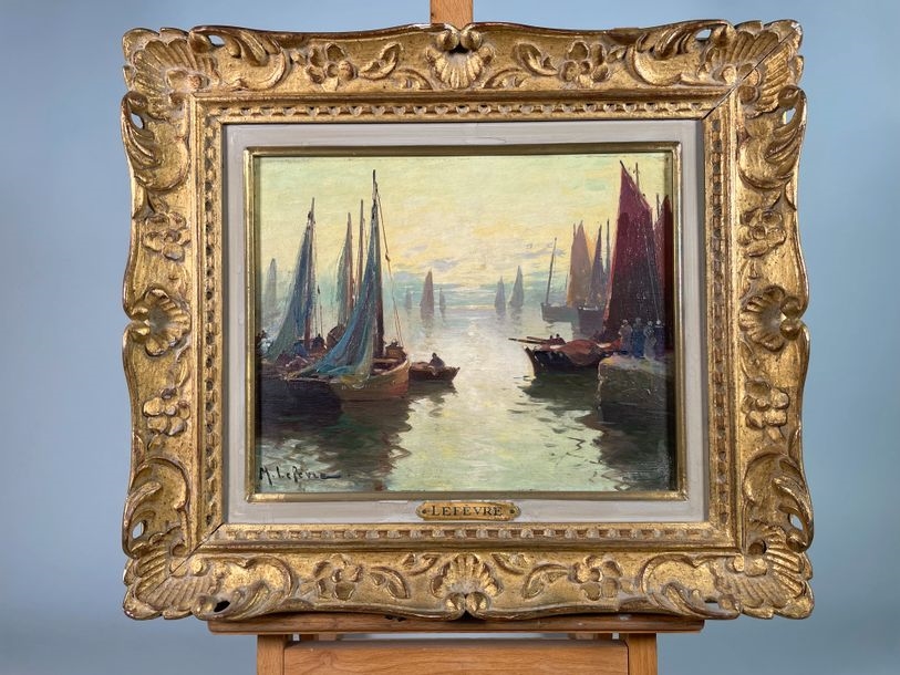 Marie Lefèvre | View of a port | MutualArt