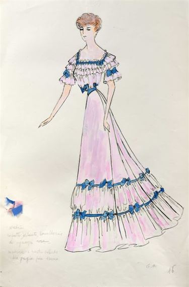 Yuri Pavlovitch Annenkov | ANNENKOV (1889-1974) Three costume designs ...