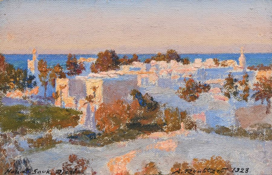 Alexandre Roubtzoff | Fatima And Manoubia (1917) | MutualArt