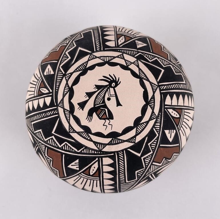 Robert Leland Pence | Leland Robert Vallo Acoma Pueblo Indian Pot ...