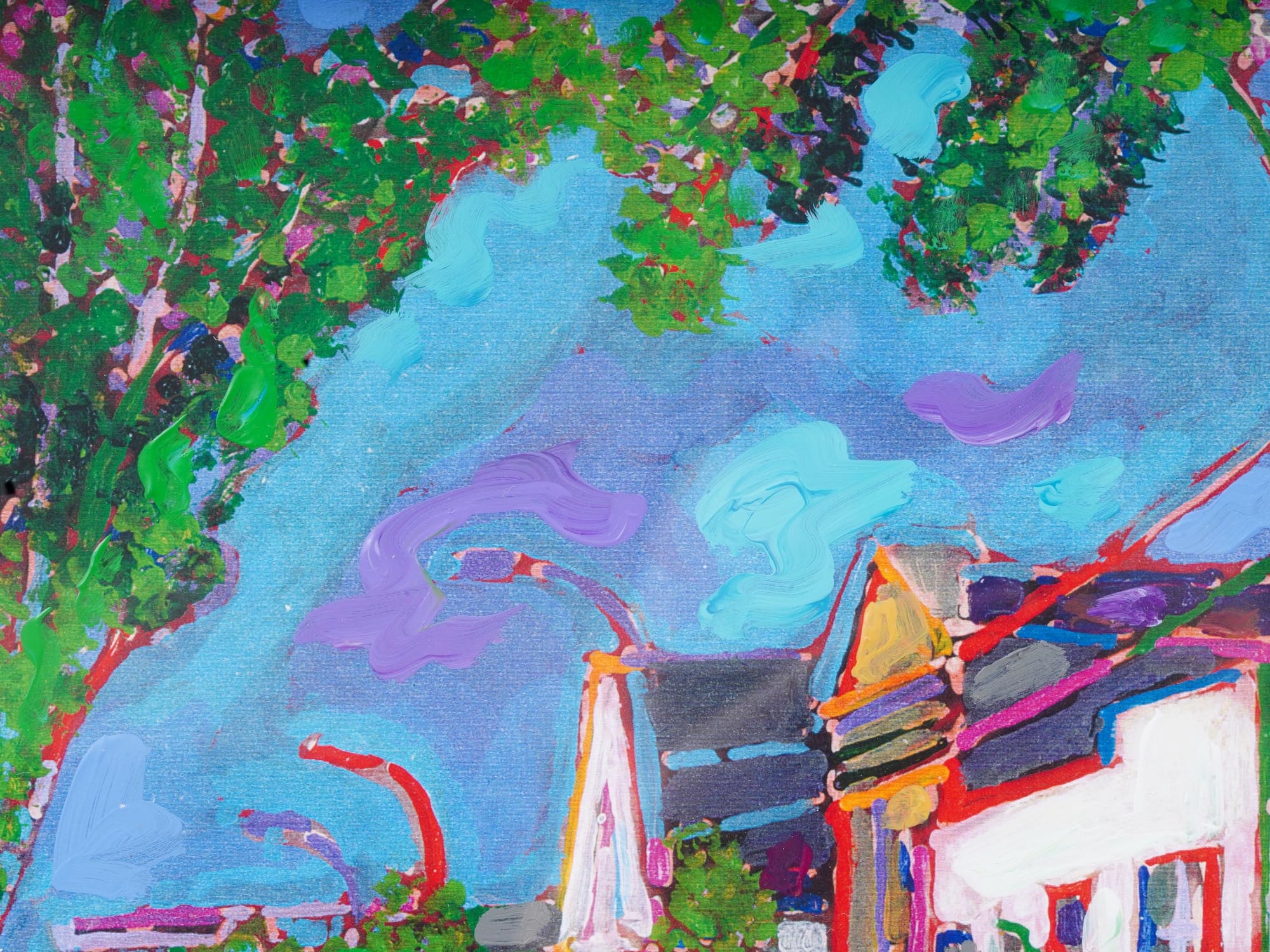 Jose Valverde-Alcade | Laser facsimile print of an original painting by ...