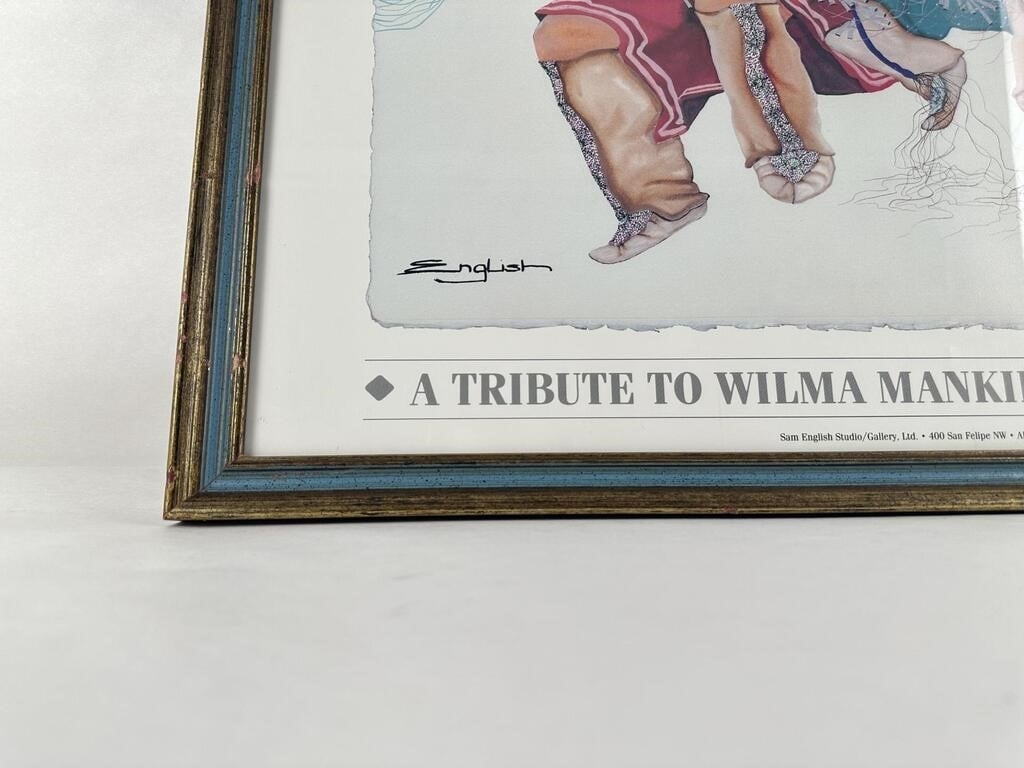 Sam English | Sam English Wilma Mankiller Exhibition Print | MutualArt