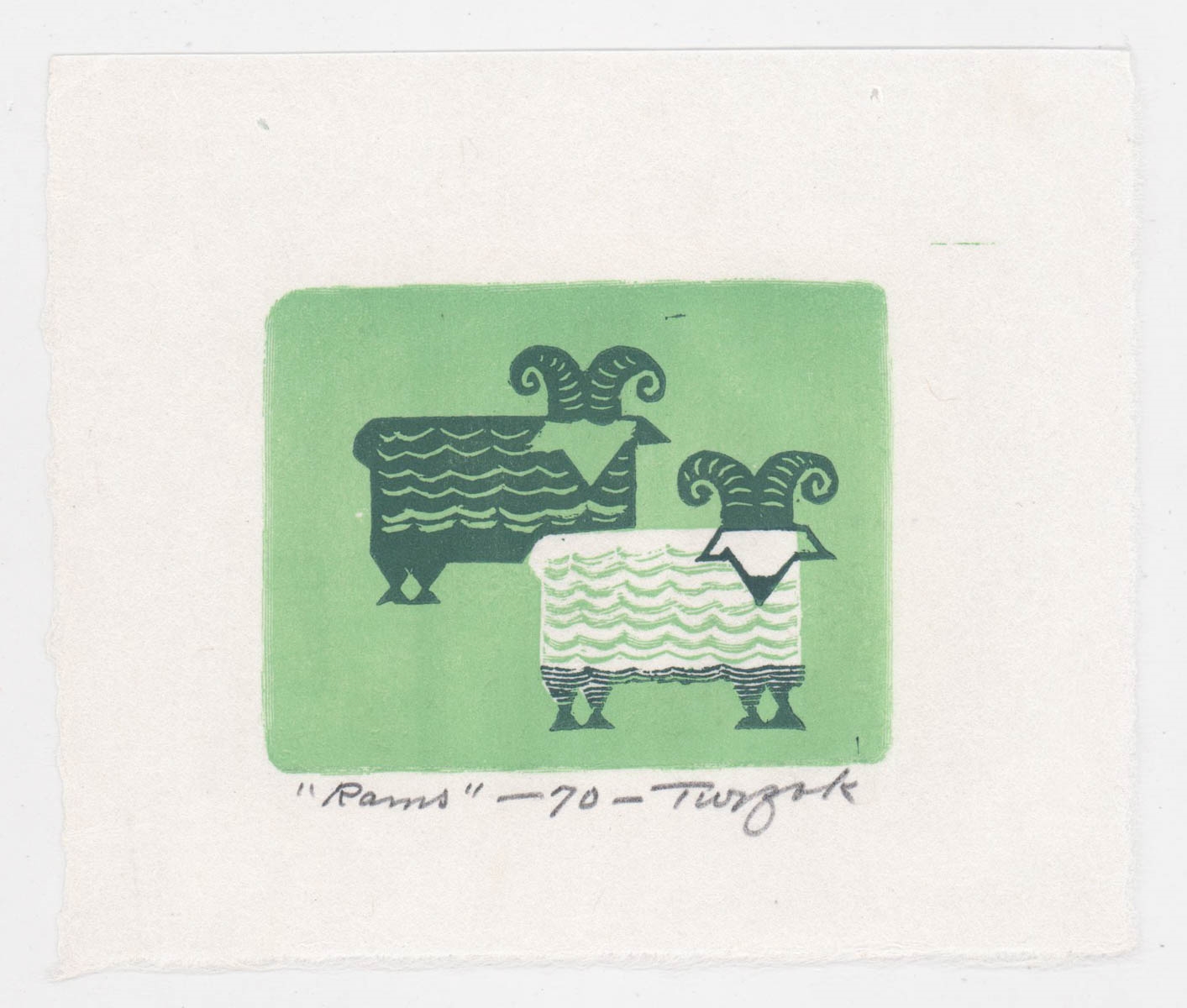 Charles Turzak | Rams (1899) | MutualArt