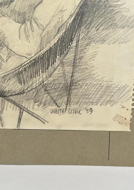 Judith Glover | Judith Glover Pencil Drawing | MutualArt